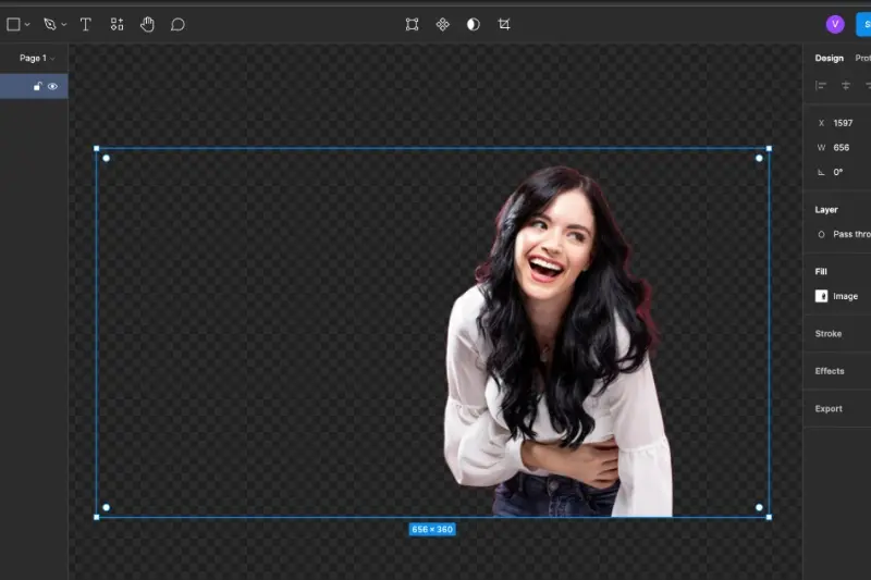 How to Remove background in Figma